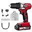 AVID POWER Cordless Drill Set, 20V MAX Electric Battery Power Drill ...