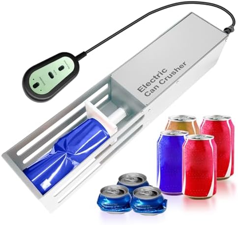 Amazon.com: JNSTU Electric Can Crusher, Automatic Can Crushers, 8oz ...