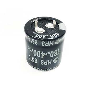 25pcs HITACHI HP3 400V 180uF 25×25mm Aluminum Electronic Capacitors ...