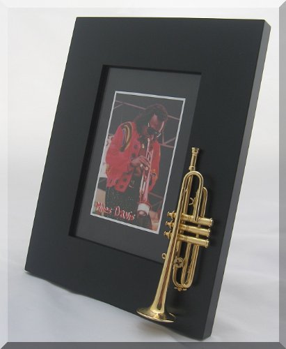 Amazon.com: TRUMPET Picture Frame Miles Davis, Louis Amstrong ...