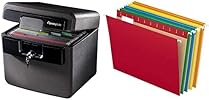 SentrySafe Black Fireproof and Waterproof Safe, File Folder and ...