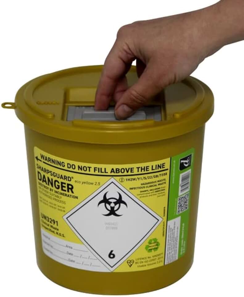 Amazon.co.uk: Sharps Containers & Needle Destruction - Sharps ...