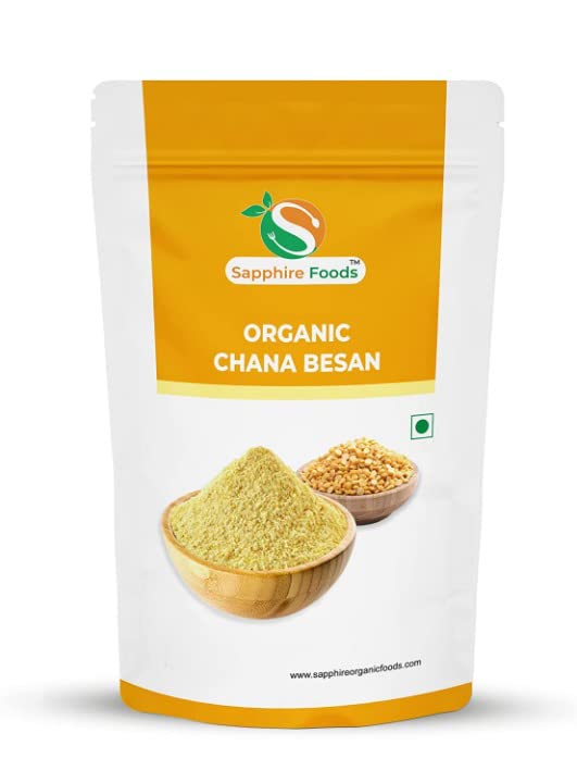 SAPPHIRE FOODS Besan Flour | Gram Flour | Chana Dal Besan | Chickpea ...