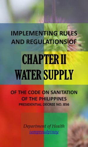 IRR of Chapter II - Water Supply (Implementing Rules and Regulations of ...