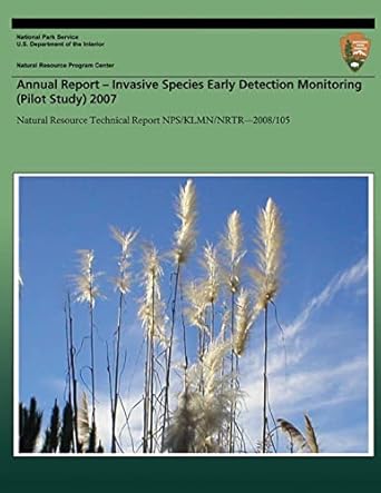 Annual Report- Invasive Species Early Detection Mo by National Park ...