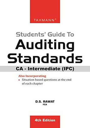 Buy Students Guide to Auditing Standards (CA - Intermediate IPC) Book ...