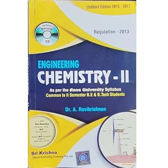 Buy Dr A Ravikrishnan Engineering Chemistry -2 As per the Anna ...
