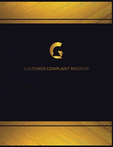 Buy Centurion Customer Complaints Register: Ruled - Elegant and ...