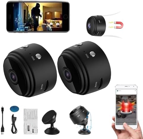 Amazon.com : MiniGuard Magnetic Mini Security Camera, Vista Focus ...