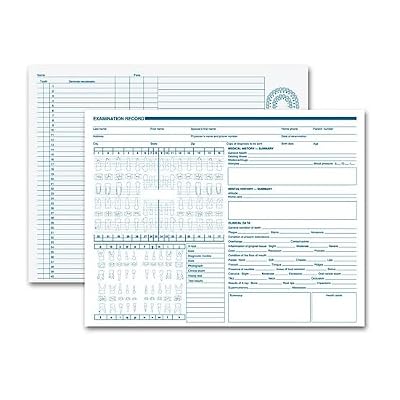 ABC Dental Patient Record Form with Anatomical Philippines | Ubuy