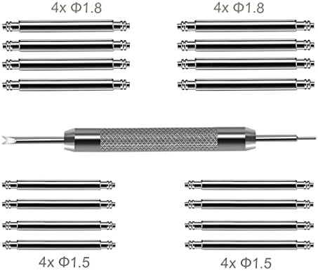 Vellsar Watch Band Pins Tool Kit, 24mm Heavy Duty Watch Spring Bars ...