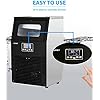 Amazon.com: KUPPET Commercial Ice Maker, Freestanding Automatic ...
