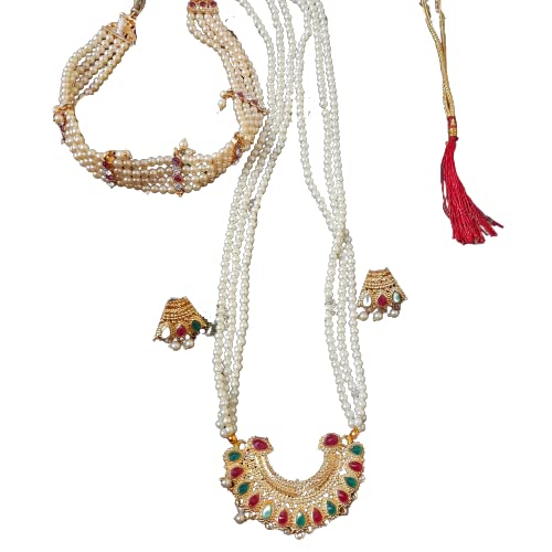 Buy Maharashtrian Traditional large Tanmani set gold platted in ...