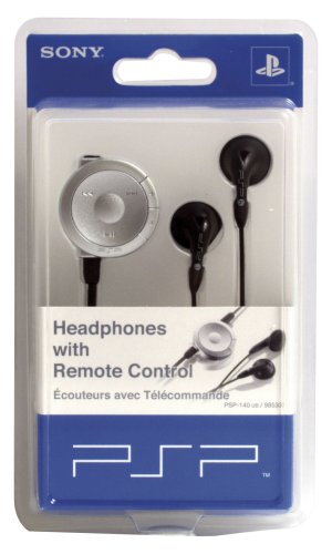Amazon.com: PSP Headphone with Remote Control Black : Video Games
