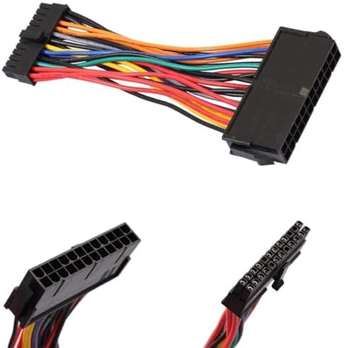 Meshiv ATX 24 Pin Male to 24 Pin Female Power Supply Extension Cable ...