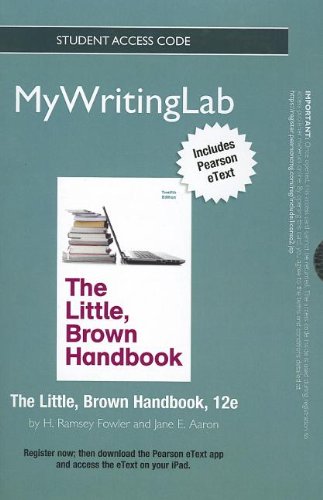 Amazon.com: NEW MyWritingLab with Pearson eText - Standalone Access ...