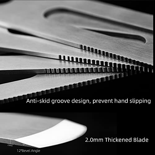 Snapklik.com : WUTA Leather Thinning Knife Skiving Tools 420B ...