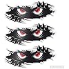 Amazon.com - Car Decal - Peeking Monster Angry Eyes Car Decals,Funny ...