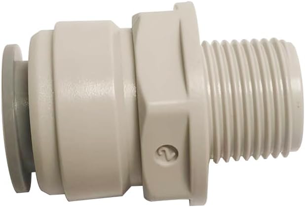 Amazon.com: Malida 3/8" NPT x 1/2" O.D. Tube Straight Male Thread ...