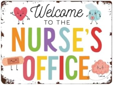 Amazon.com: LYXDS Tin Clinic Sign, 12 x 8 inches, Pediatric Hospital ...