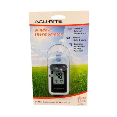 Acurite"My Backyard Weather" Window Thermometer : Amazon.ca: Patio ...