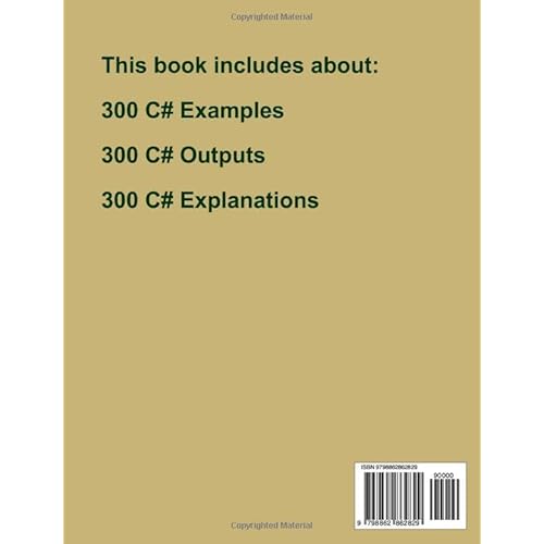 Snapklik.com : C# Cheat Sheet, Cover All Basic C# Syntaxes, Quick Reference Guide By Examples ...