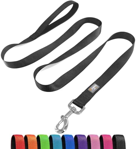 Amazon.com : PenSeepet Basic Dog Leashes 6 FT Padded Handle Nylon Dogs Leashes for Small Dogs ...