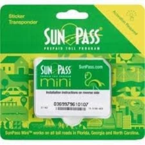 Snapklik.com : Florida SunPass Mini Sun Pass Sticker