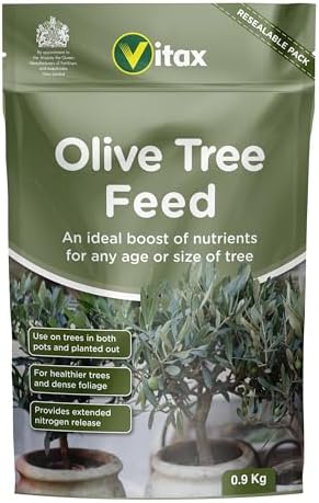 Vitax Olive Tree Feed, Suitable For Borders, Pots & Containers ...