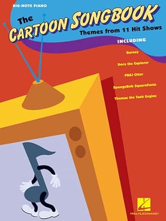 The Cartoon Songbook: Themes from 11 Hit Shows : Hal Leonard Publishing ...