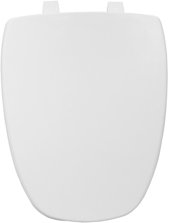 Amazon.com: Beneke 460 White Elger Emblem Plastic Toilet Seat : Health ...