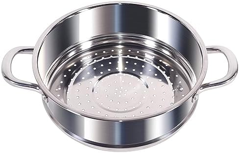 DERUI CREATION Steamer Insert Pans Stainless Steel Stacked Steamer ...