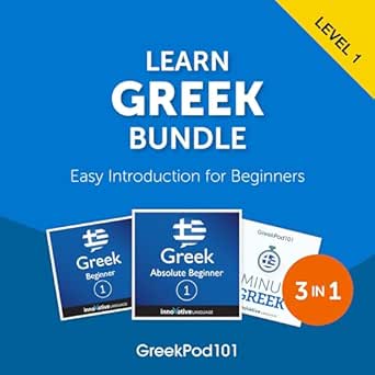 Amazon.com: Learn Greek Bundle: Easy Introduction for Beginners (Audible Audio Edition ...