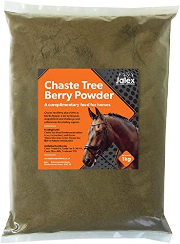 Horse Herbs Chaste Tree Berry Powder - Agnus Castus, Supplement, Equine ...