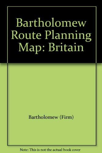 Bartholomew route planning map of Britain: Nine miles to one inch ...
