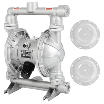 Amazon.com: Air Operated Double Diaphragm Pump 1-1/2 inch Inlet & Outlet, 44GPM, Max 115PSI Air ...