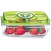 Amazon.com: Vacucraft Plastic Food Storage Containers with Airtight ...