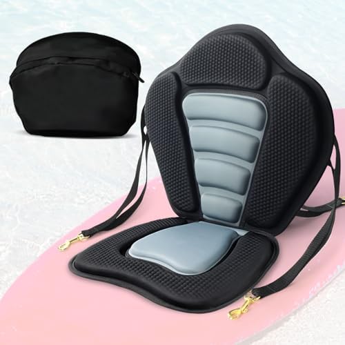 Amazon.com: 2 Pack of Kayak Seat Deluxe Padded Canoe Backrest Seat Sit ...