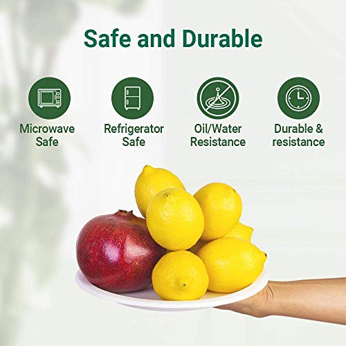 ECONY 280Pcs Disposable Dinnerware Set, Compostable Biodegradable ...