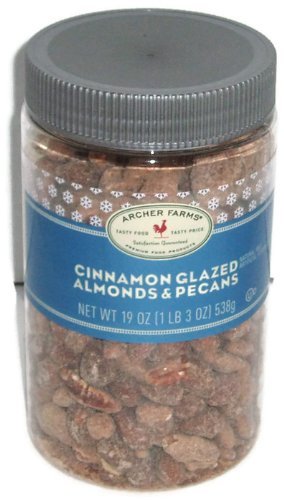 Amazon.com : Archer Farms Cinnamon Glazed Almonds and Pecans (19 oz ...
