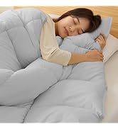 Amazon｜Softime 掛け布団 人工羽毛布団 シングル ダックダウン90%相当 【宇宙服素材エアロゲル採用 羽毛布団より軽量・通気・保温】 オールシーズン 肌掛け布団 帝人 ...