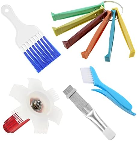 TEENGSE 5PCS Air Conditioner Fin Comb Cleaner kit, Radiator Condenser ...