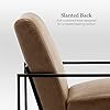Amazon.com: eLuxurySupply Accent Chair - Modern Industrial Slant ...