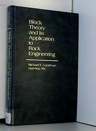 Block Theory and Its Application to Rock Engineering (Prentice-Hall ...