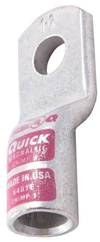 Quick Cable 6408-050E Starter/Ground MagnaLug, 8 Gauge, 5/16" Stud, Tin Plated Copper, Excellent ...