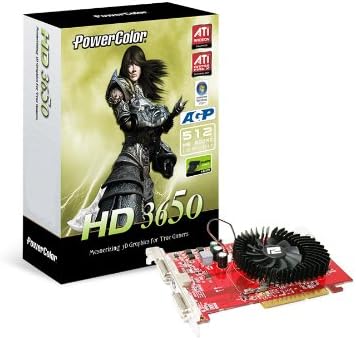 Amazon.com: Powercolor ATI Radeon HD 3650 512MB DDR2 AGP Video Graphics ...