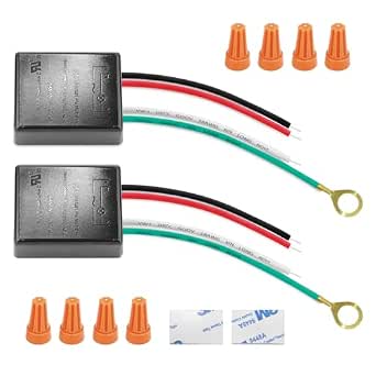 2 Pack Touch Lamp Control Module, Lamp Touch Dimmer Switch 3 Way Works ...