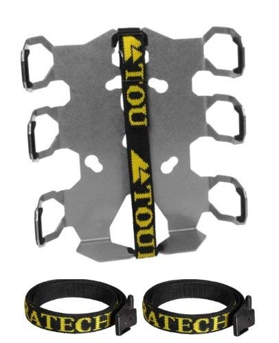 Touratech / TOURATECH: Zega Pro Universal Adapter Plate Double Bottle ...