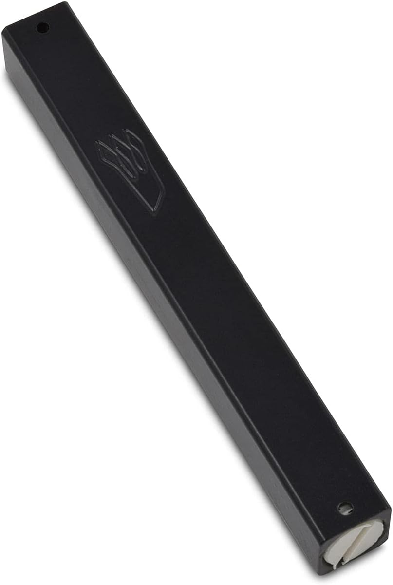 Amazon.com: Peer Hastam Black Aluminum Weather-Proof Classic Mezuzah ...