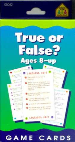 True or False?: Game Cards Ages 8-Up : Amazon.co.uk: Books